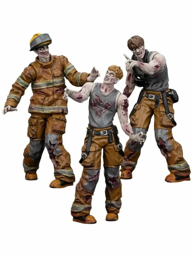 Подвижная фигурка 1/25 Dark Source Zombie Figure Firefighters, Игры для персонажей Коллекция подарков на день рождения