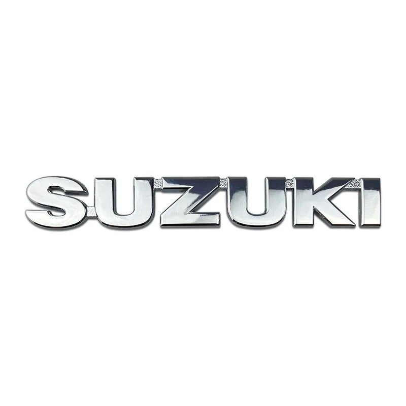 Эмблема SUZUKI Swift серебристая 15.1x2.1 см