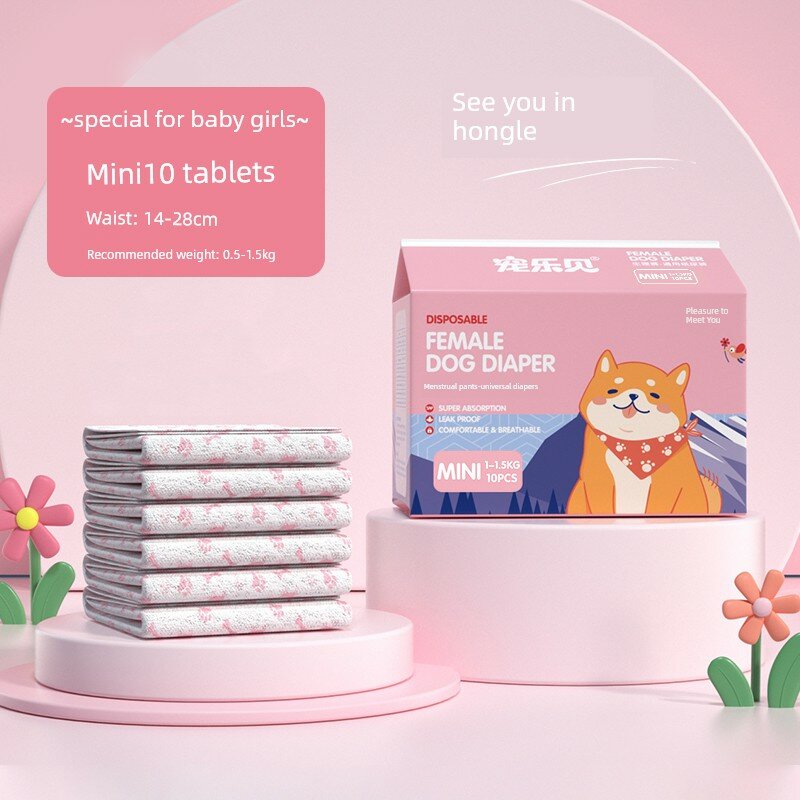 Подгузники для собак, физиологические штанишки для животных, специальные подгузники для собак породы Тедди малых и