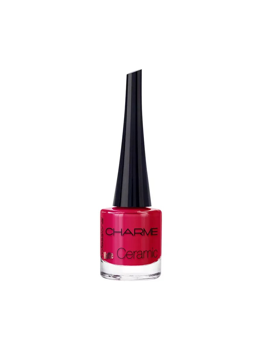 Лак для ногтей матовый Matte Ceramic 309 Алое пламя