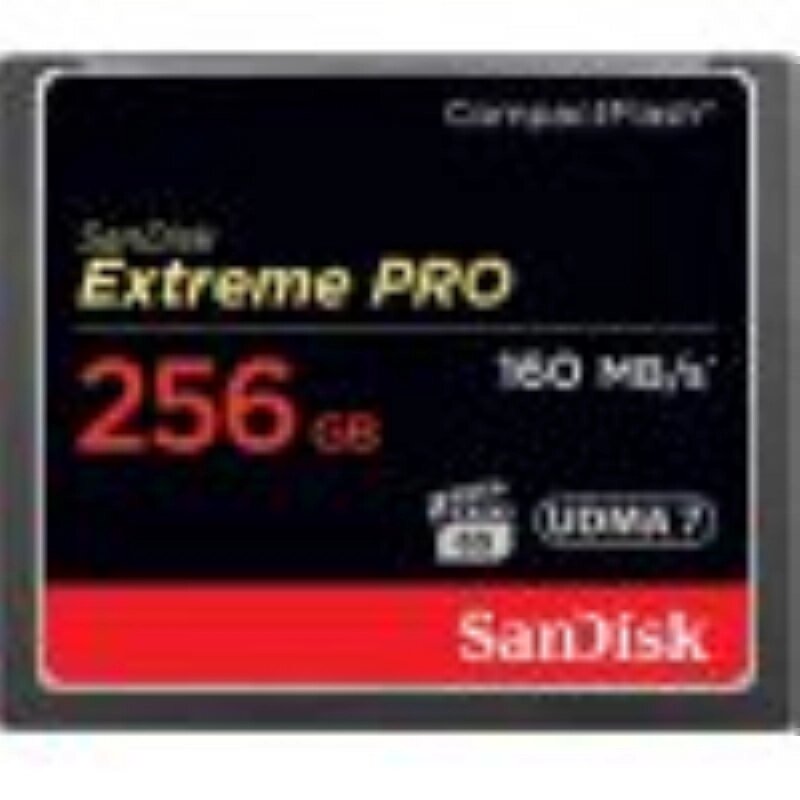 Карта памяти SanDisk CompactFlash Extreme Pro UDMA 7 256 ГБ SDCFXPS-256G-X46