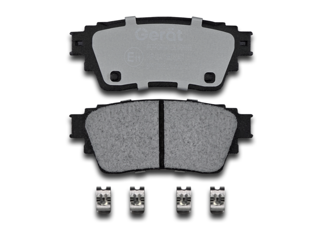 Тормозные колодки BPR139PG (задние)