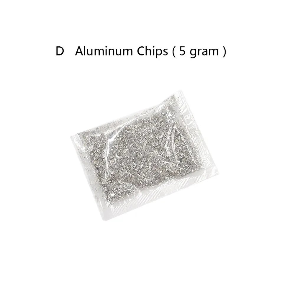 1 пакетик алюминиевой стружки Aogan energy tower material-D.