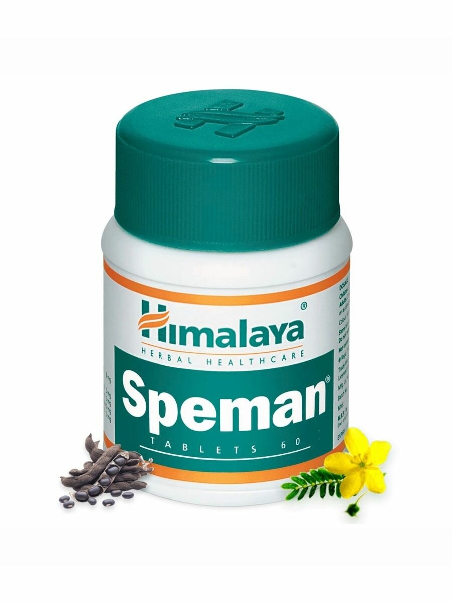 Himalaya Herbals Speman, Спеман, 60 таб.