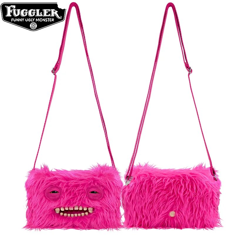 Плюшевая сумка Fugglers Mr Buttons Screech Розовый, MR BUTTONS