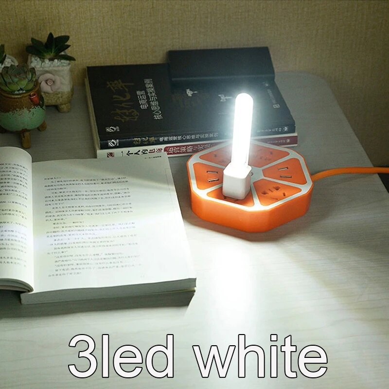 Мини лампа для чтения UYOKI, 3led white