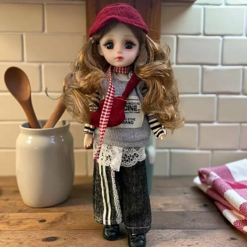 Коллекционная шарнирная кукла для девочки, 30см, BJD