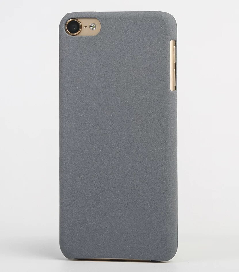 Твердый чехол Rock Sand серый для iPhone iPod Touch 7 (touch5/6/7) с закаленным стеклом