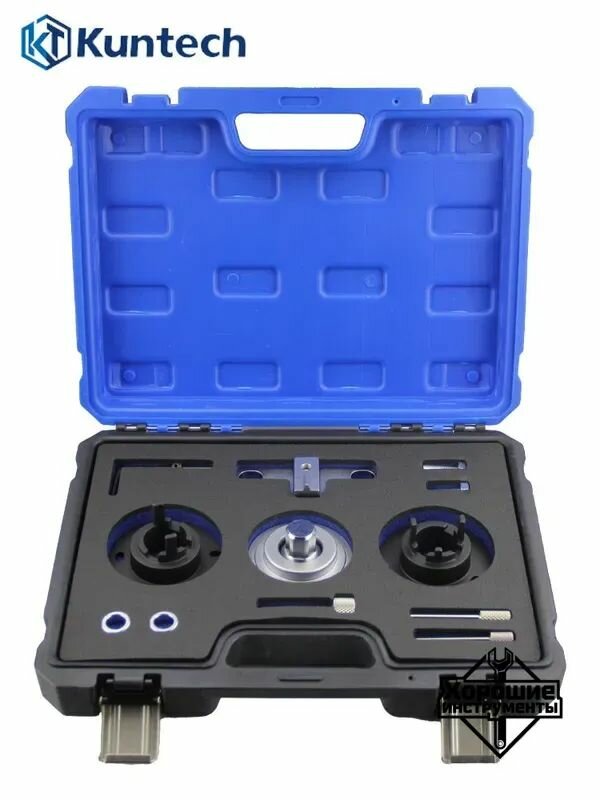 Инструмент для регулировки газораспределения трехцилиндрового двигателя Ford с цепью привода газораспределения 1.0