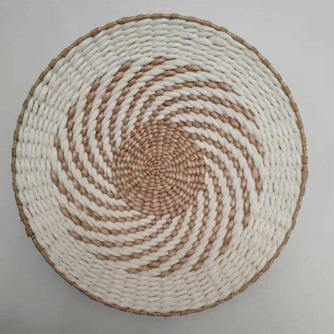 Скандинавские Rhins соломенное плетение семьи ручной работы Сено ротанг стены декоративные подвески настенные настенные