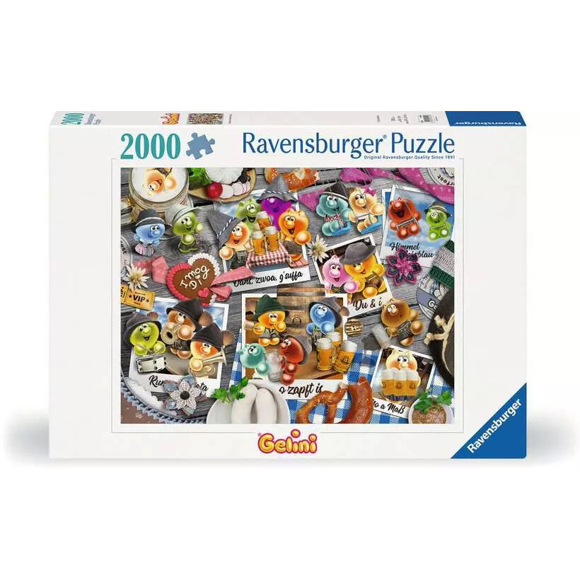 Пазл Ravensburger 2000 Гелини на Октоберфесте, арт.16014, классический