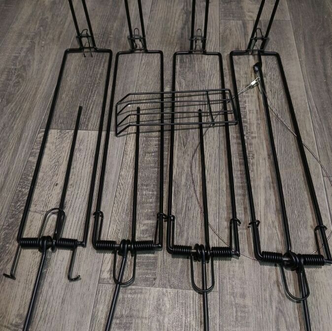 Приспособления-ловушки для кемпинга и охоты на голубей, фазанов, уток и других птиц в клетках