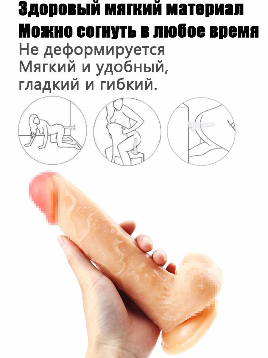 Фаллоимитатор, 20.032см — фото 1