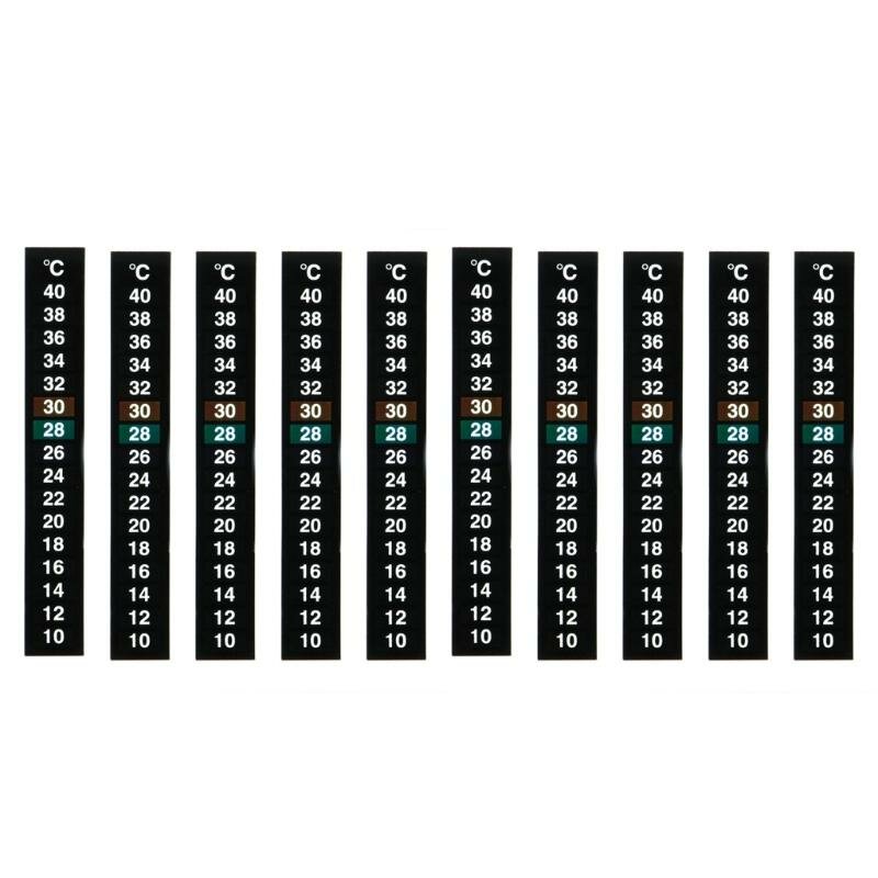Цифровые термометрические наклейки, 10 шт.