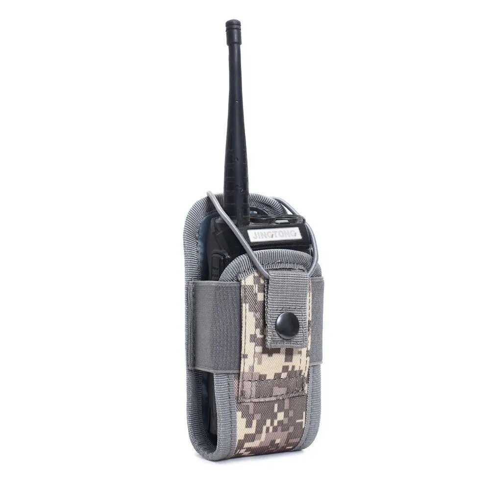 Сумка чехол для рации на Тактическая сумка чехол для рации Baofeng Retevis Kenwood и других, универсальный подсумок для радиостанции, Multicam (мультикам)