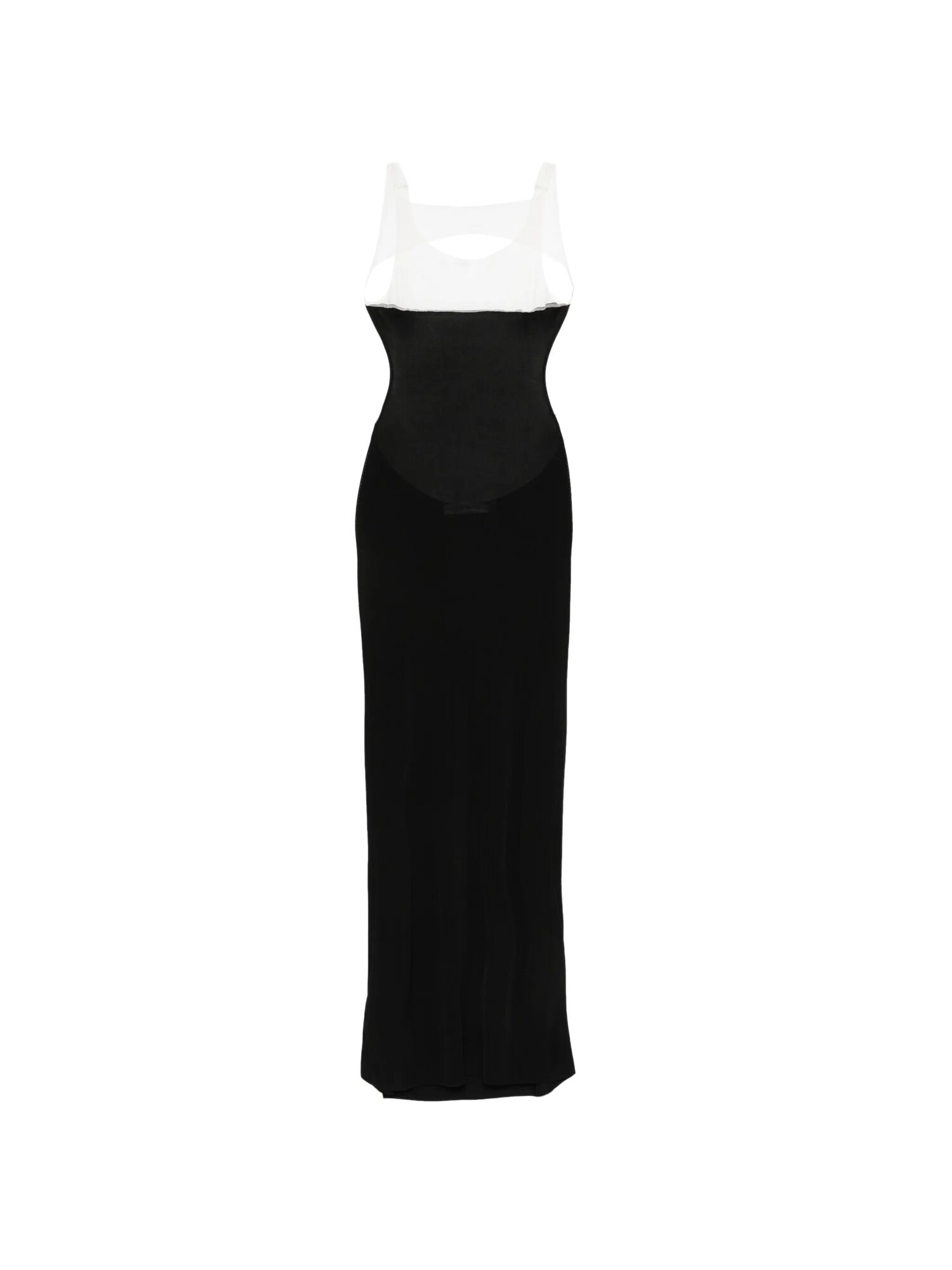 Платье Semi-sheer maxi dress