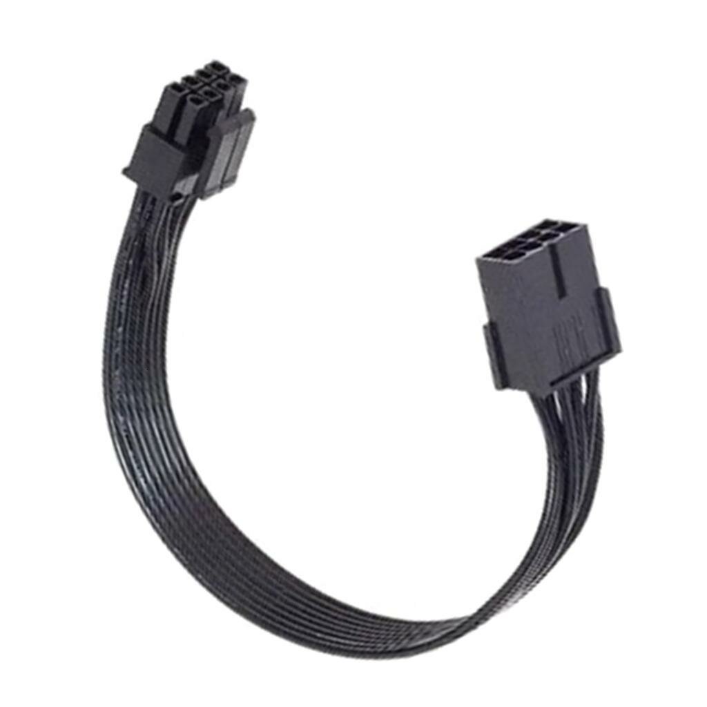 Кабель 8Pin мама — 8Pin 4+4Pin папа для питания CPU, 20cm