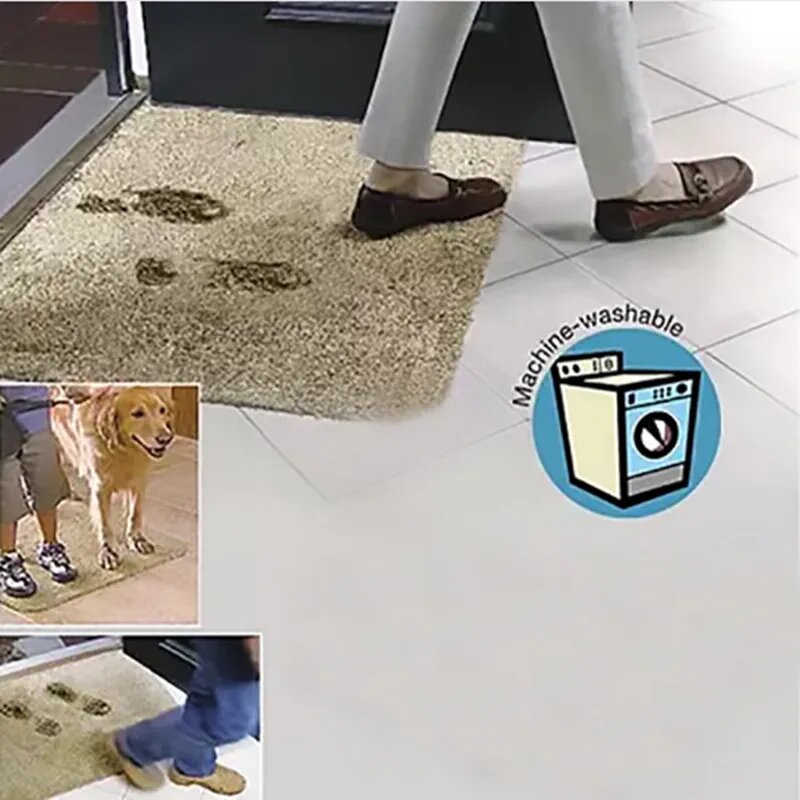 Черный коврик Clean Step 400x600 мм