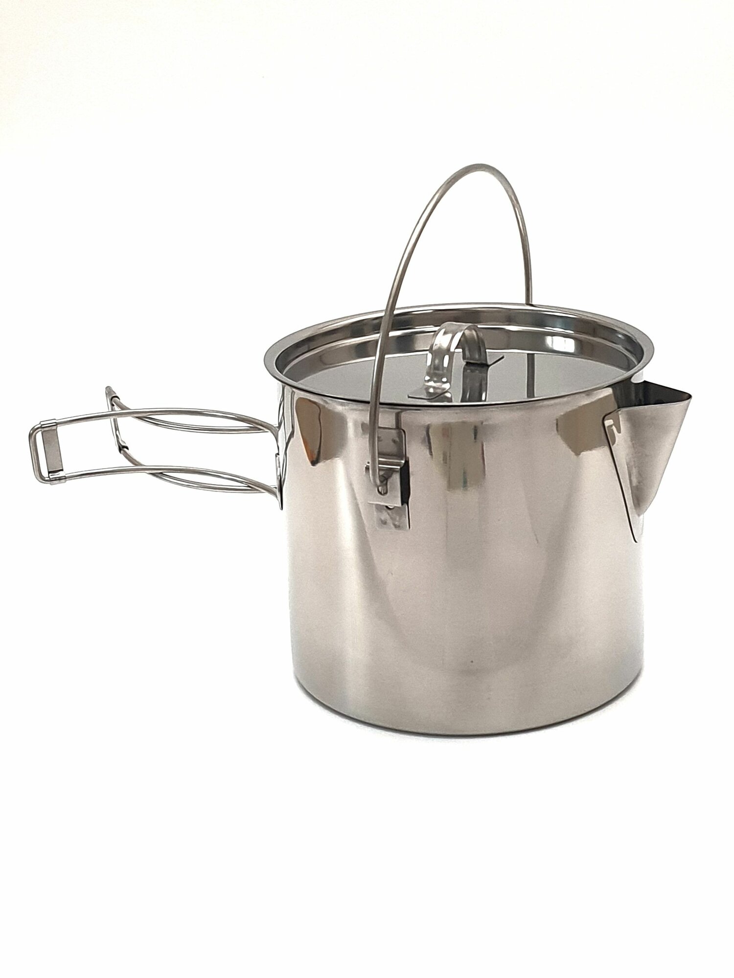 Чайник-котелок 1,4 литра из нержавеющей стали