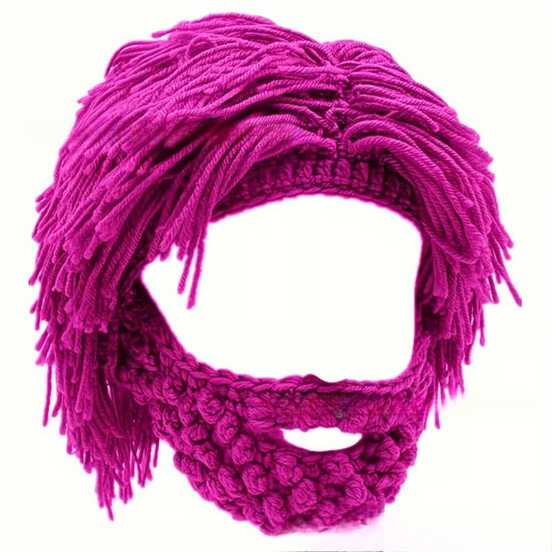 Горячая распродажа: забавная и интересная практичная шапка в стиле панк, вязаная шапка из шерсти