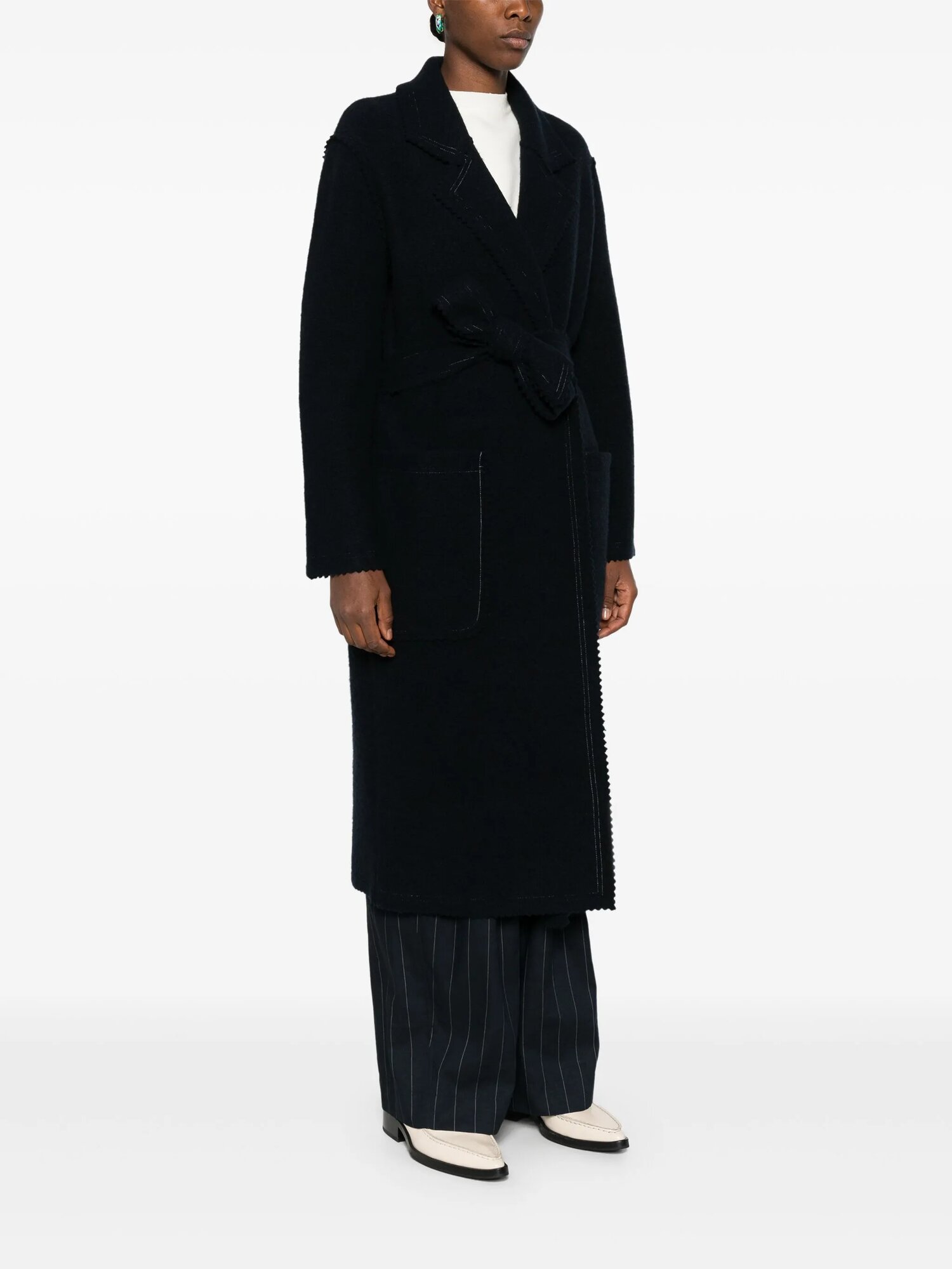 Пальто Max Mara, размер S, синий — фото 1