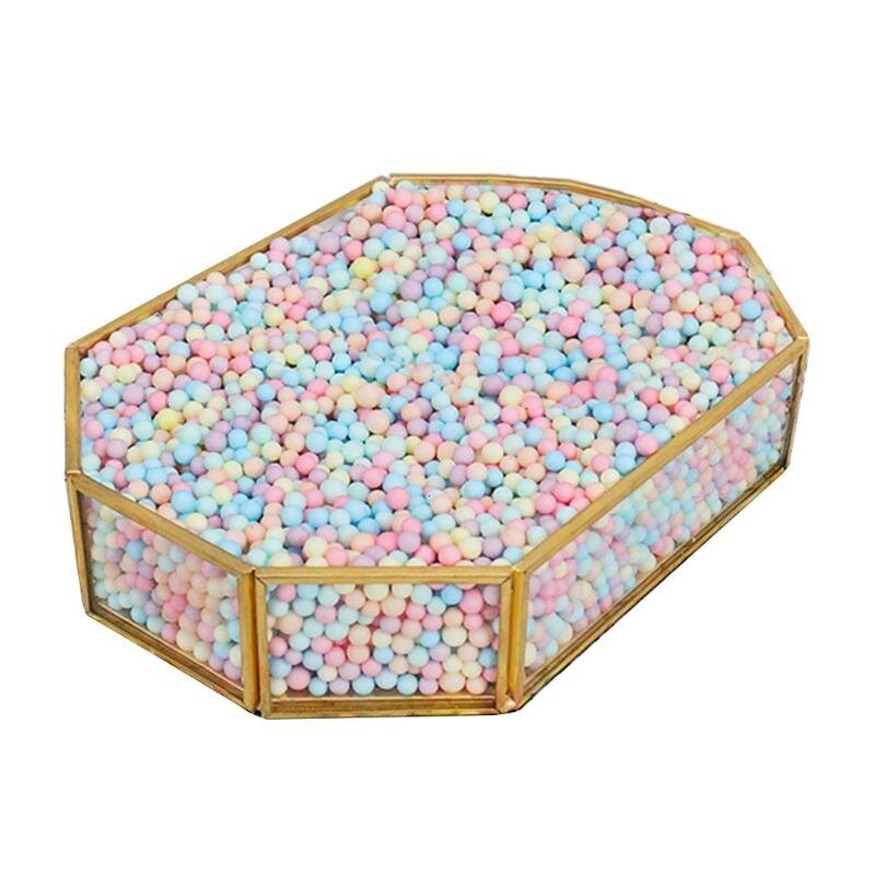 Наполнитель из пенопластовых шаров для поделок, украшения, 100g - 2-3mm