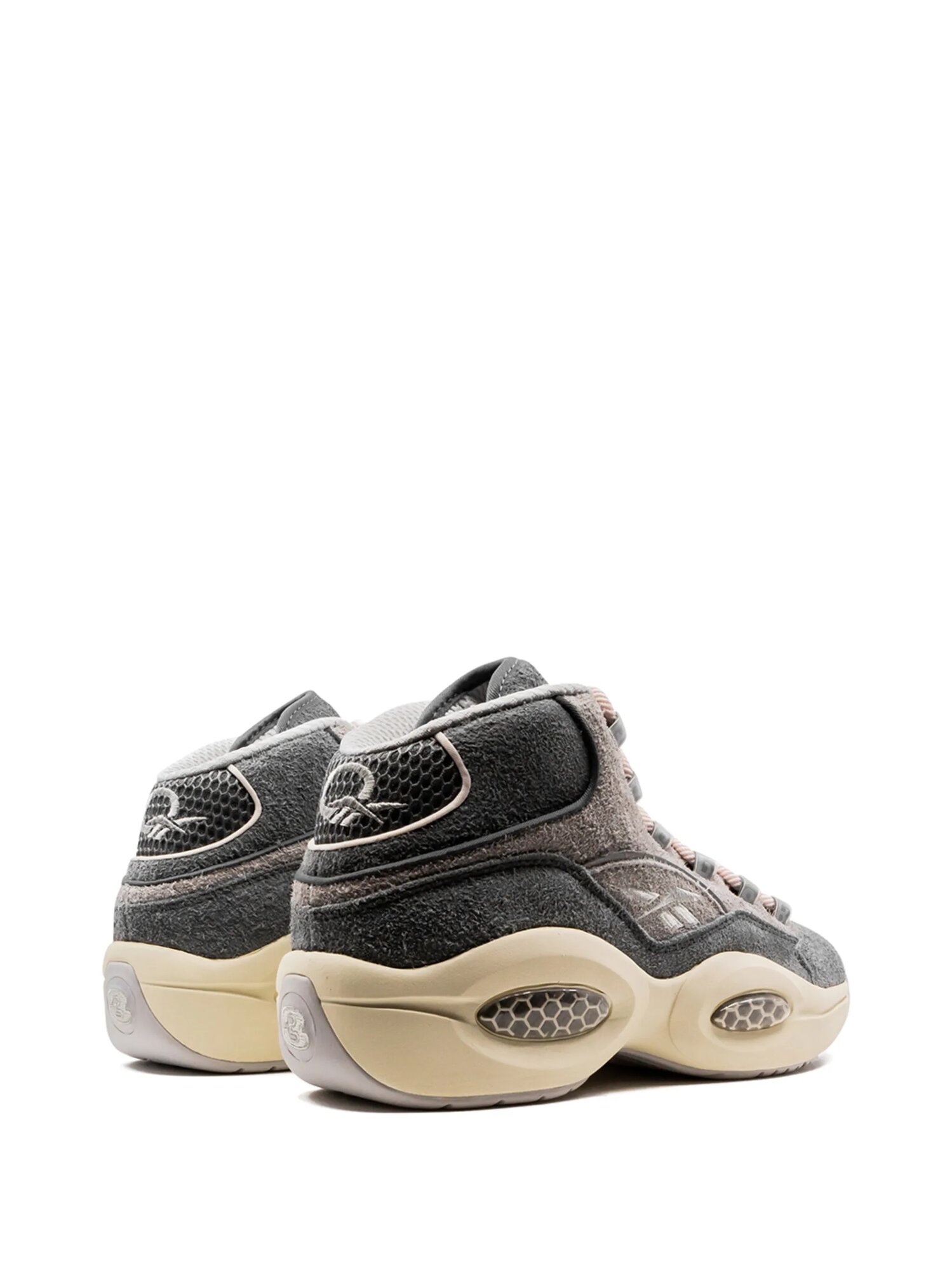 Кроссовки Reebok Question Mid, размер 9,5 US, серый — фото 1