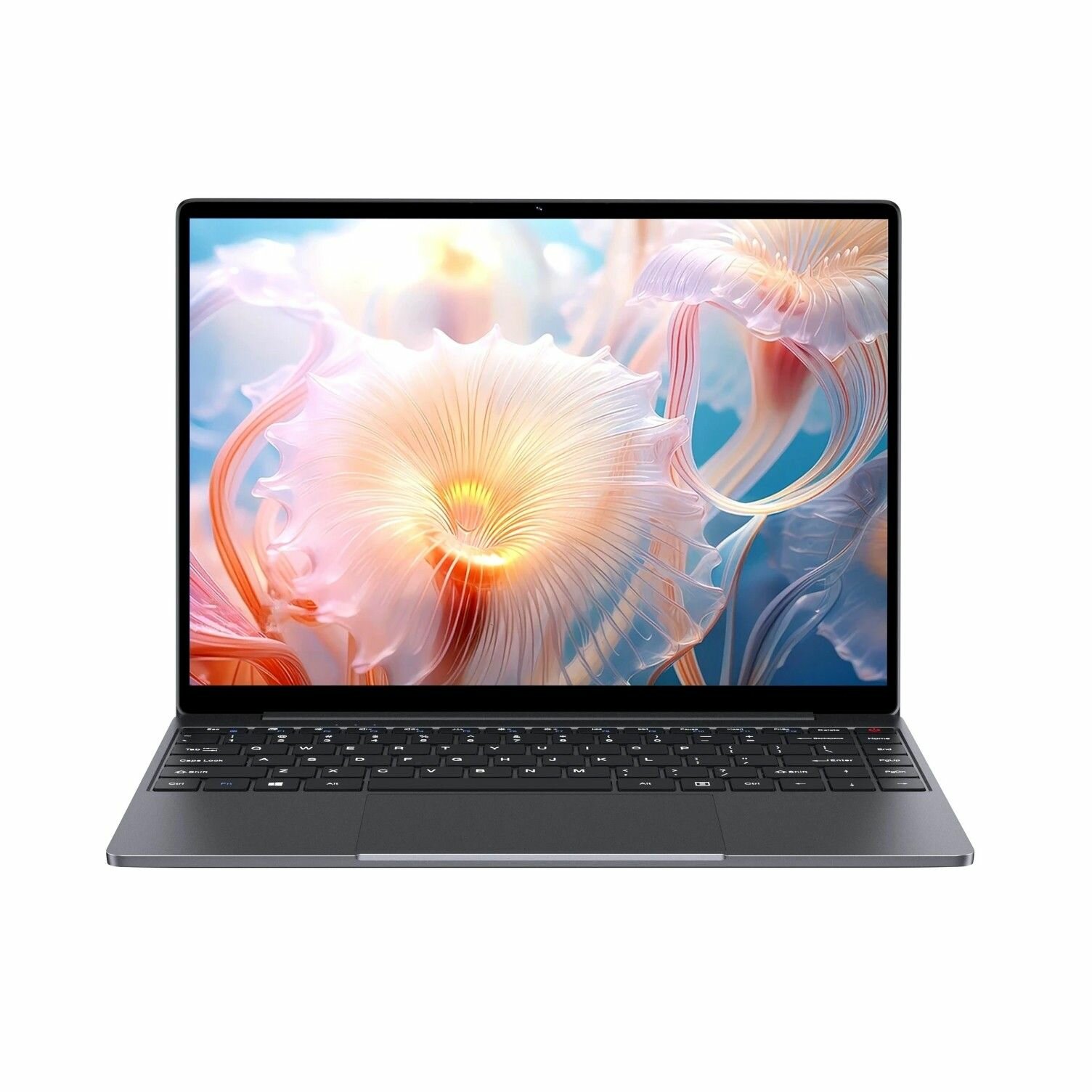 Chuwi Ноутбук CoreBook X 14" 2160x1440 IPS AMD Ryzen 5 7430U 2.3Ghz 16384Mb 512SSDGb noDVD Int: Intel UHD Graphics Cam BT WiFi 46WHr war 1y 1.5kg Grey Win11Home + мышь