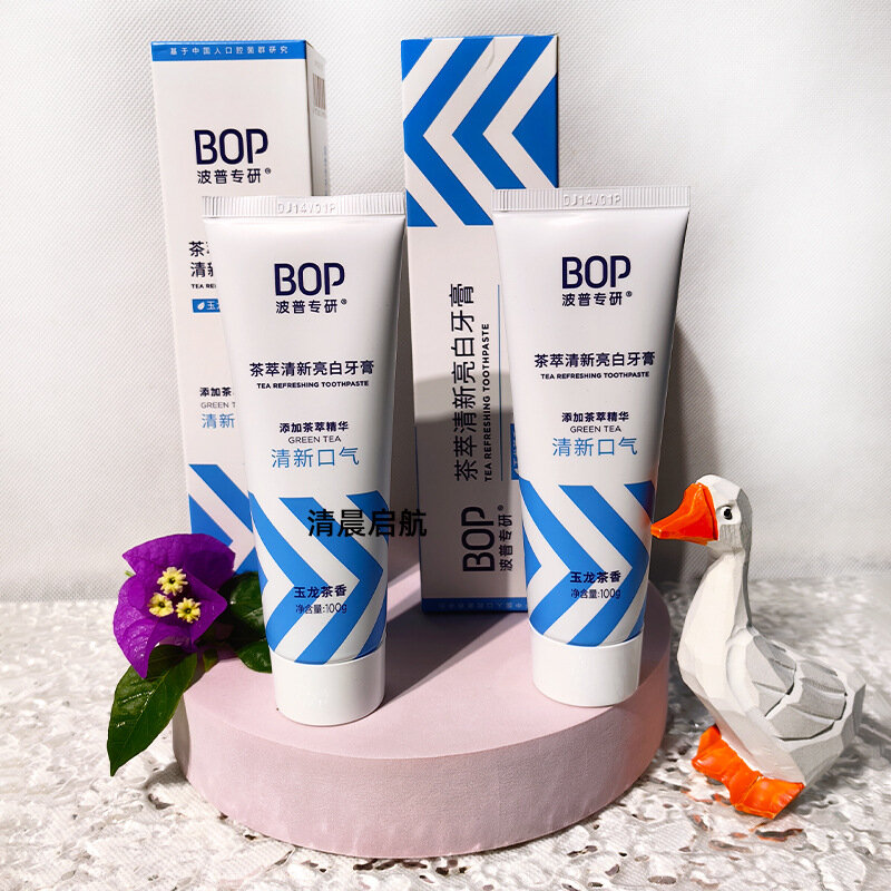 ⭐Зубная паста Bop, оптовая коробка для взрослых и детей, домашняя активная антибактериальная пептидная паста с фтором для свежего дыхания⭐