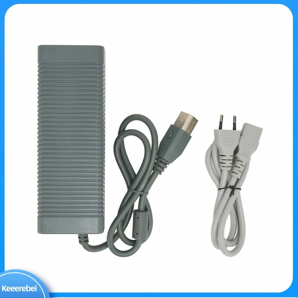 Адаптер питания/зарядное устройство для игровой консоли Xbox 360, со шнуром