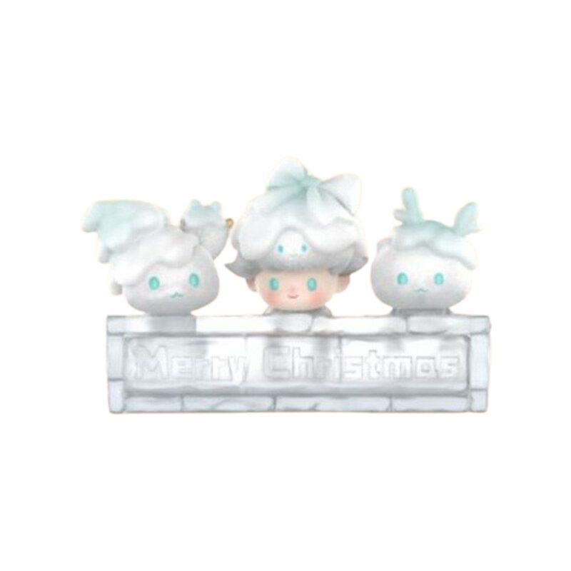 POP MART DIMOO Snowman's Letter The 202 Edition унисекс Confirmed-Key Ice Brick (Open)