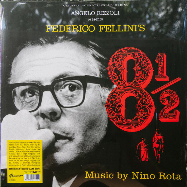 Виниловая пластинка Nino Rota (1911-1979) - Federico Fellini's 8 1-2 (1 LP)