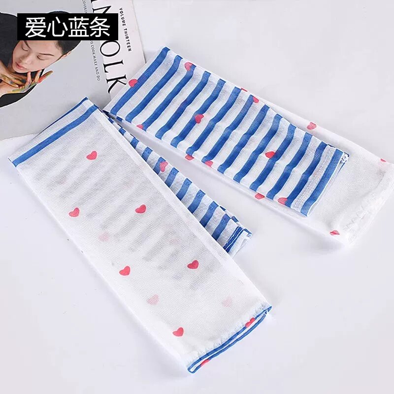 Yuanxingke Ice Silk рукава женские уличные УФ-защитные нарукавники защита от солнца рукава тонкие велосипедные