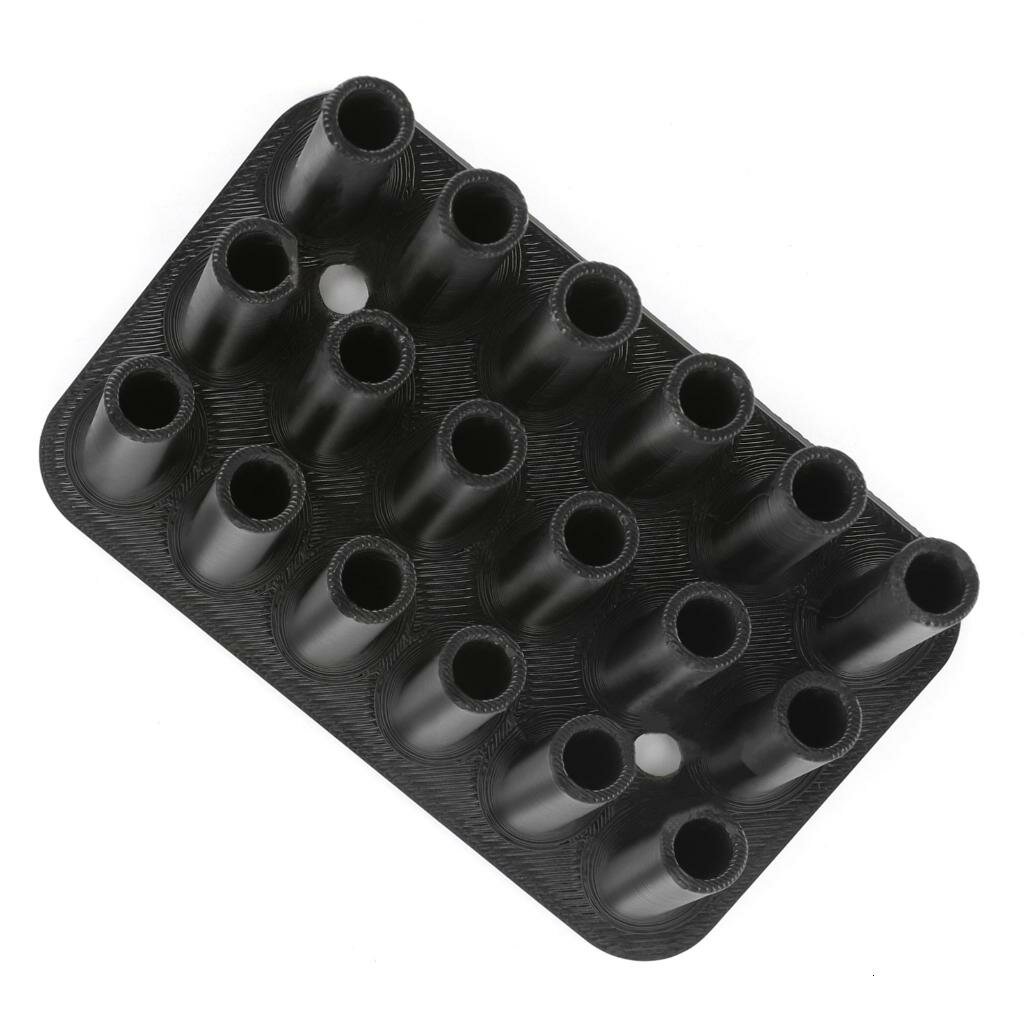 Держатель для наконечников стрел, Три ряда