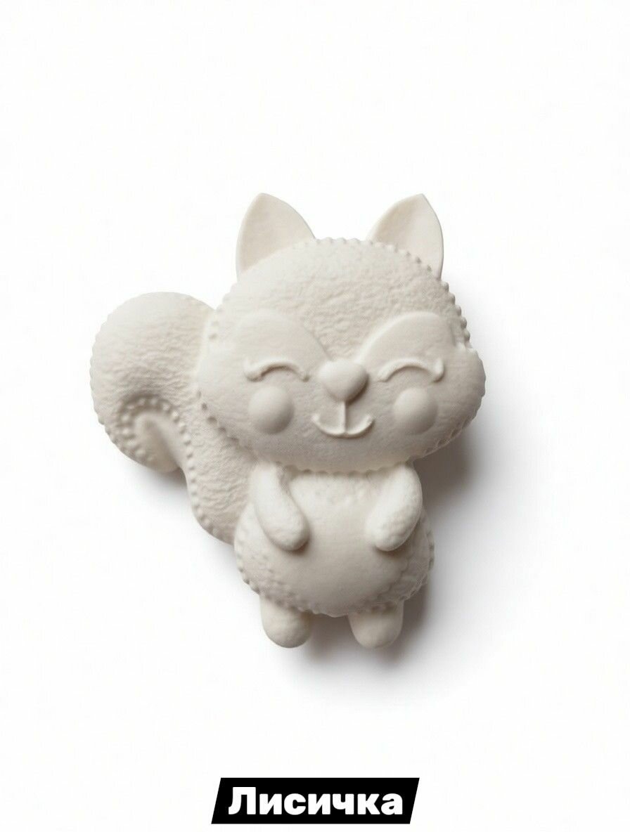 Фигурка барельеф-заготовка для творчества Лисичка