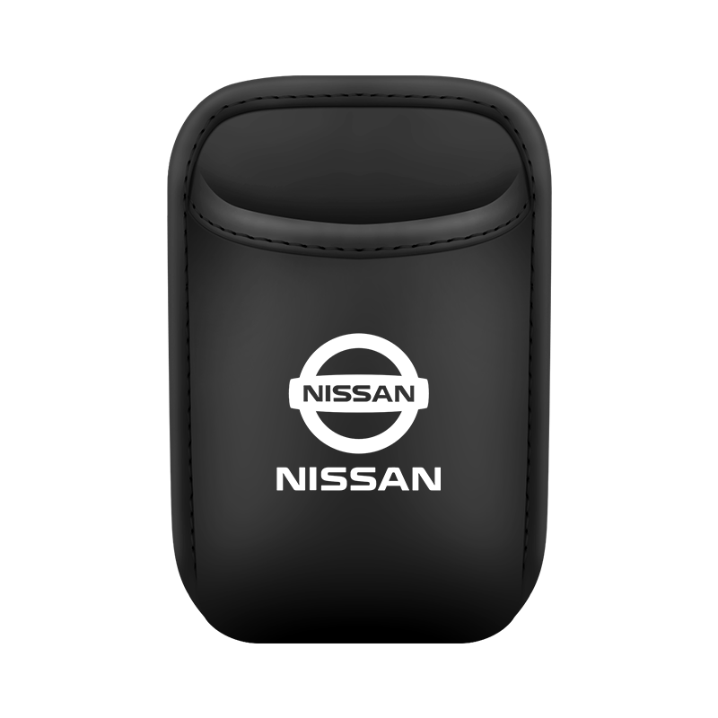 Черная автомобильная подставка для стаканов и бутылок для Nissan - надежное хранение напитков, подходит для большинства