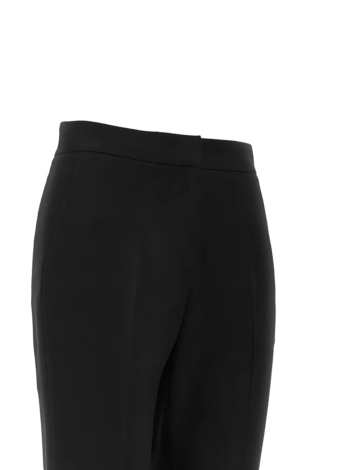 Брюки MSGM Straight-leg trousers, размер 44, черный — фото 1