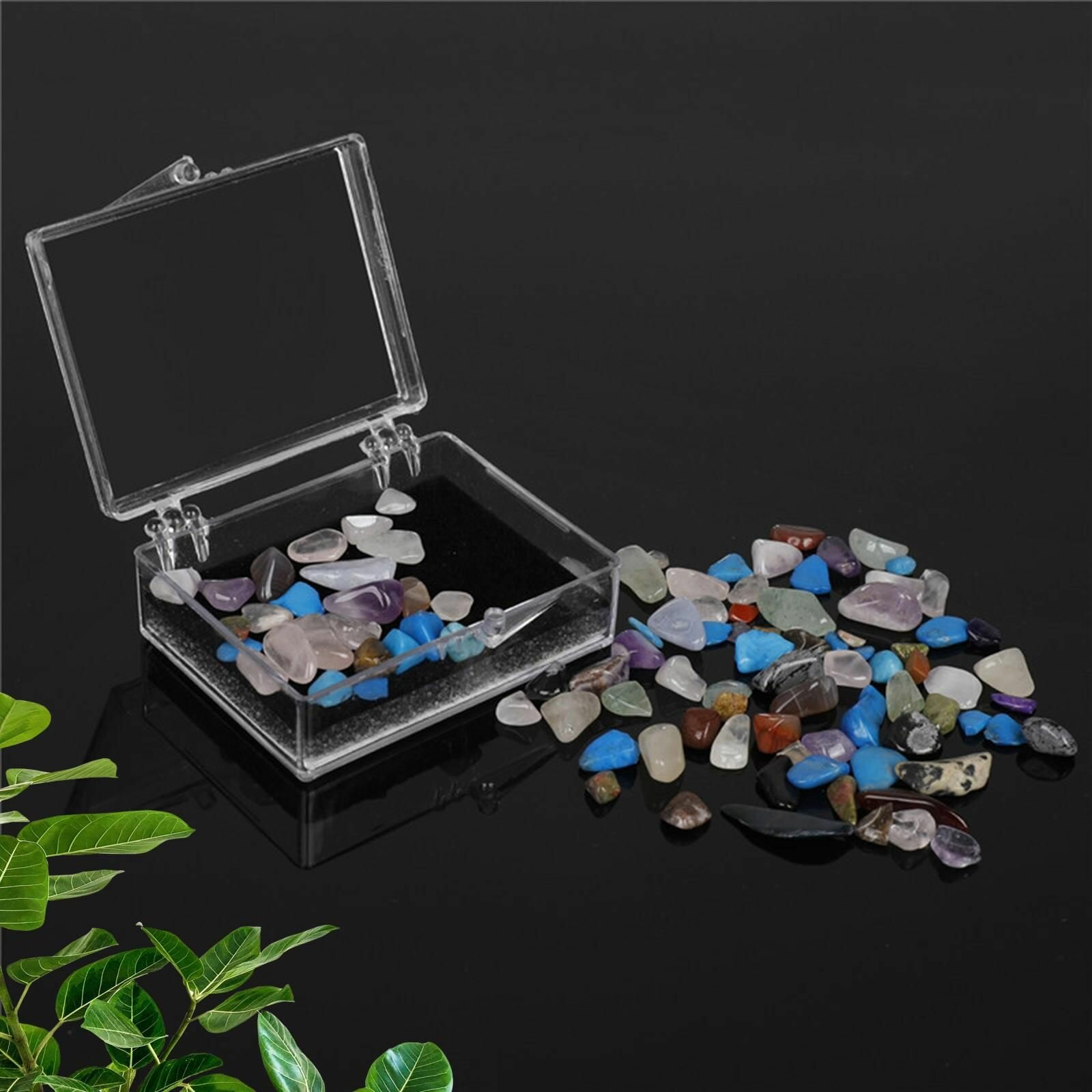 Набор для изучения геологии: камни, минералы и кристаллы для детей, образовательный комплект с гидом