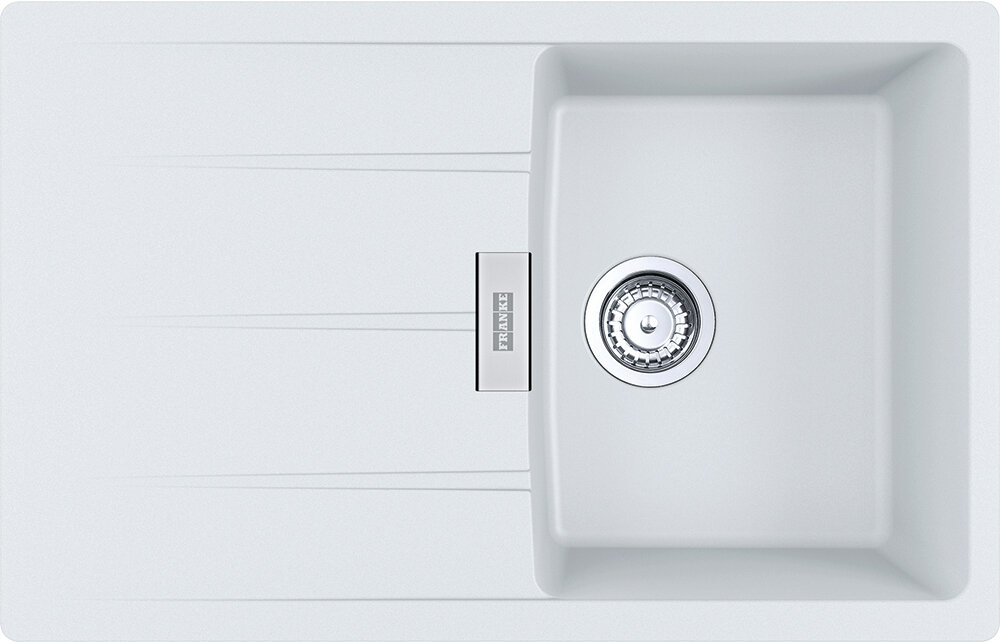 Кухонная мойка FRANKE Centro CNG 611/211-78 белый (114.0639.683)