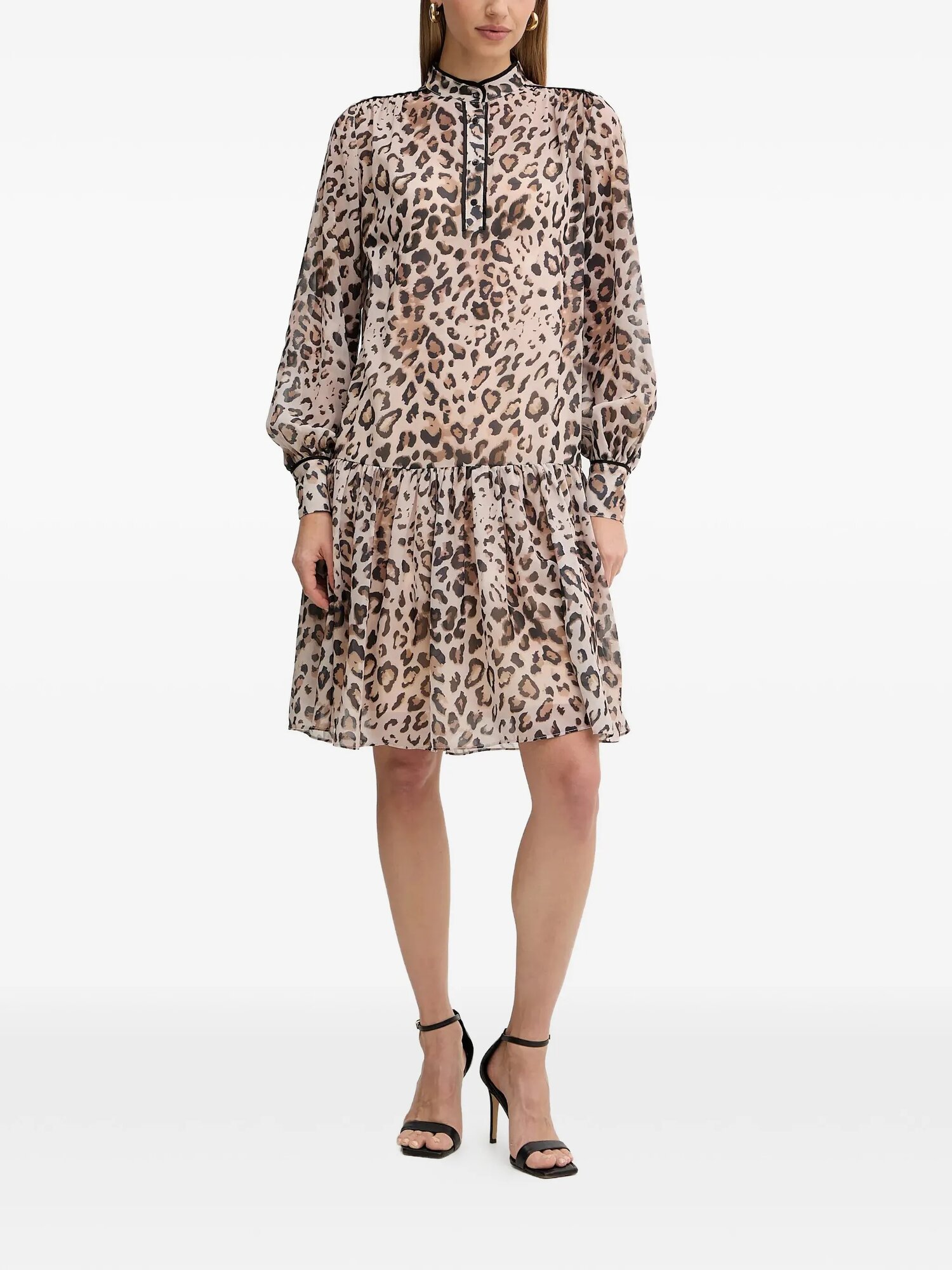 Платье Animal-print mini dress