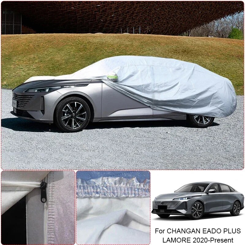 Автомобильный утолщенный чехол от дождя и снега, водонепроницаемый для CHANGAN CS35 CS55 CS75 CS85 CS95 PLUS EADO LAMORE DEEPAL G318 L07 SL03 S05 S07 S7UNIK EADO PLUS LAMORE