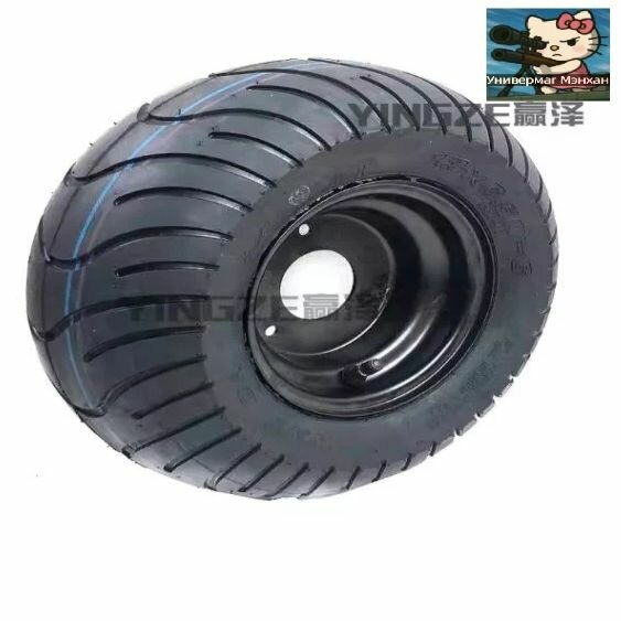 Самодельный четырехколесный трехколесный картинг туристический экскурсионный квадроцикл 13X6,50-6 дюймов дорожная вакуумная ступица для шинодин