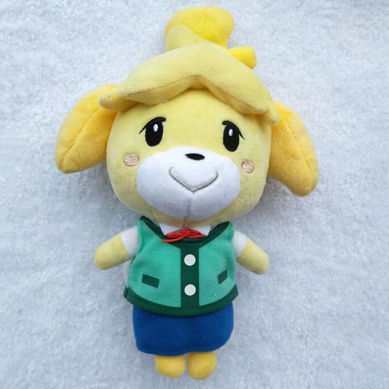 Изабелла из Animal Crossing: New Horizons - плюшевая игрушка мягкая и приятная на ощупь, кукла высотой 20 см.