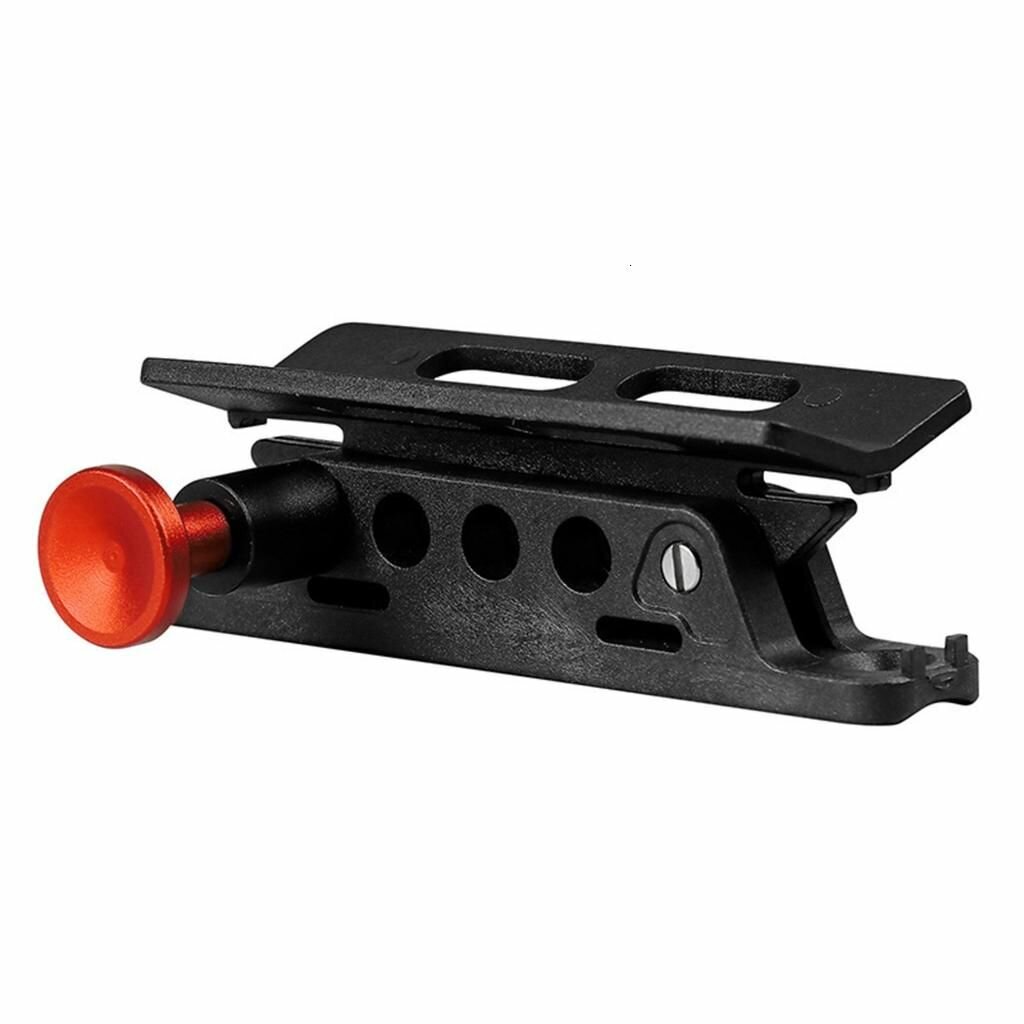 Держатель для огнетушителя регулируемый, красный