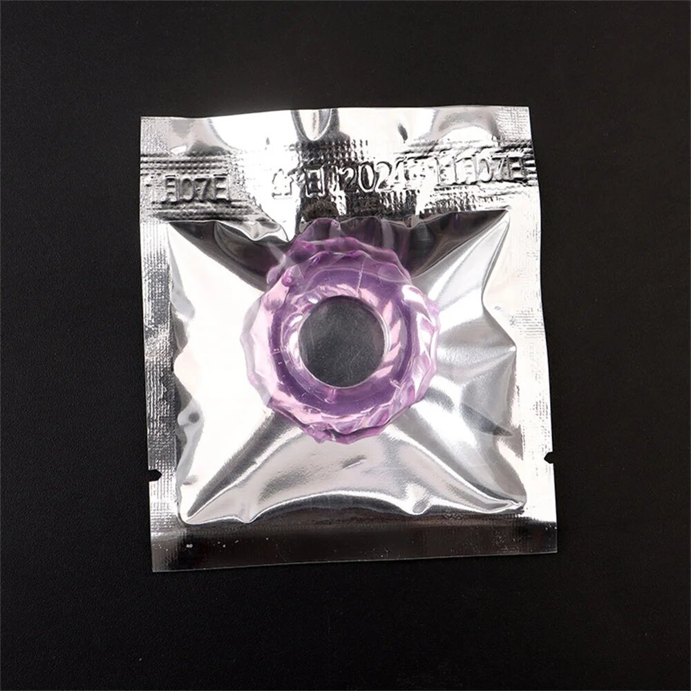 5 шт, мужское кольцо на член, кольцо для пениса, задержка эякуляции, переплет мошонки, purple