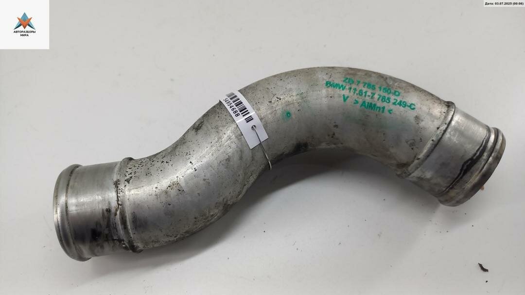 Патрубок интеркулера BMW 5 E39 рест. 2002 11617785249