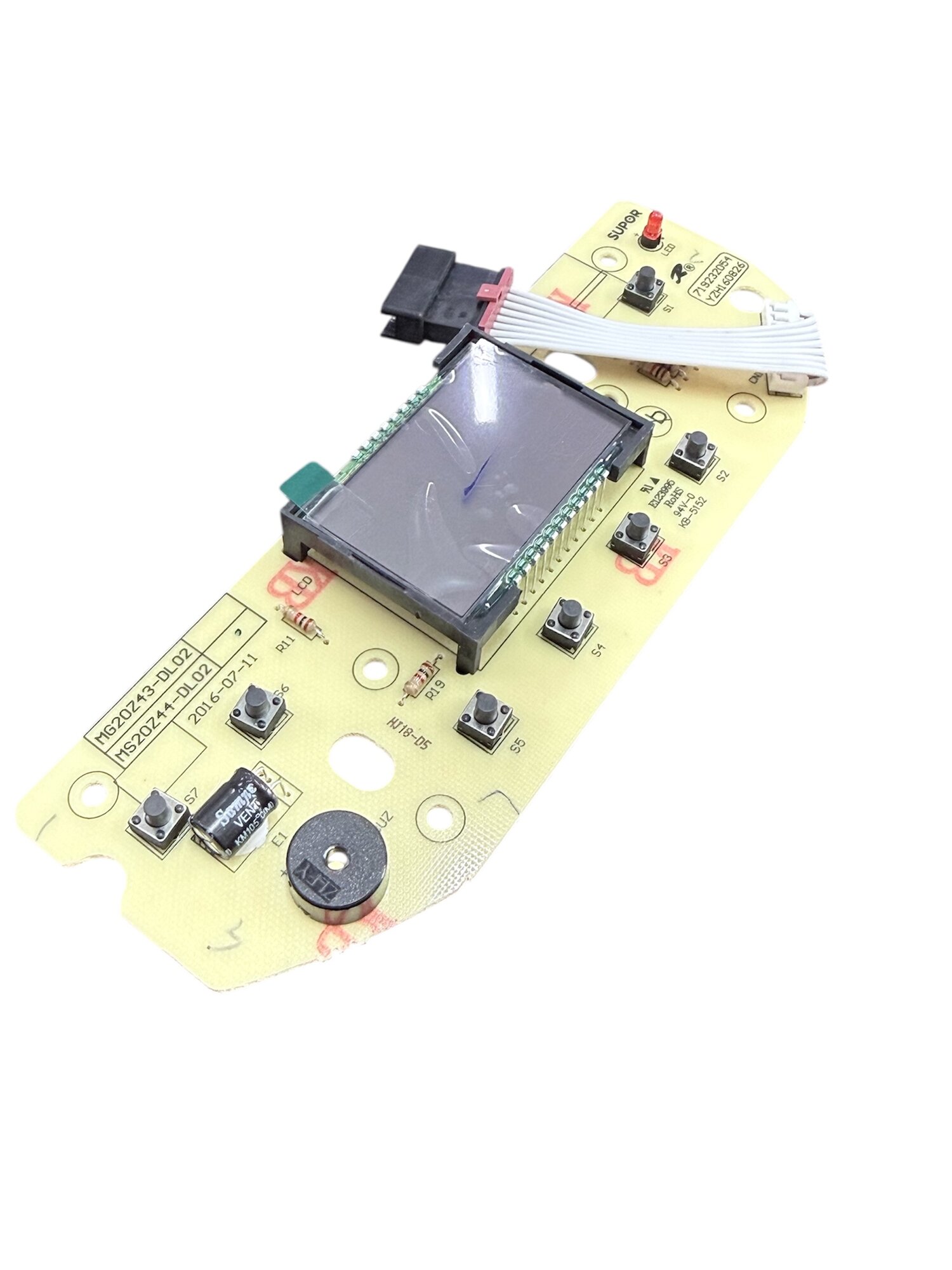 Плата управления SS-208021 для хлебопечки Moulinex Pain&Tresors OW250132