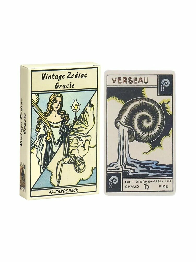 Гадательная карта, Винтажный Зедиакский оракул / Vintage Zediac Oracle