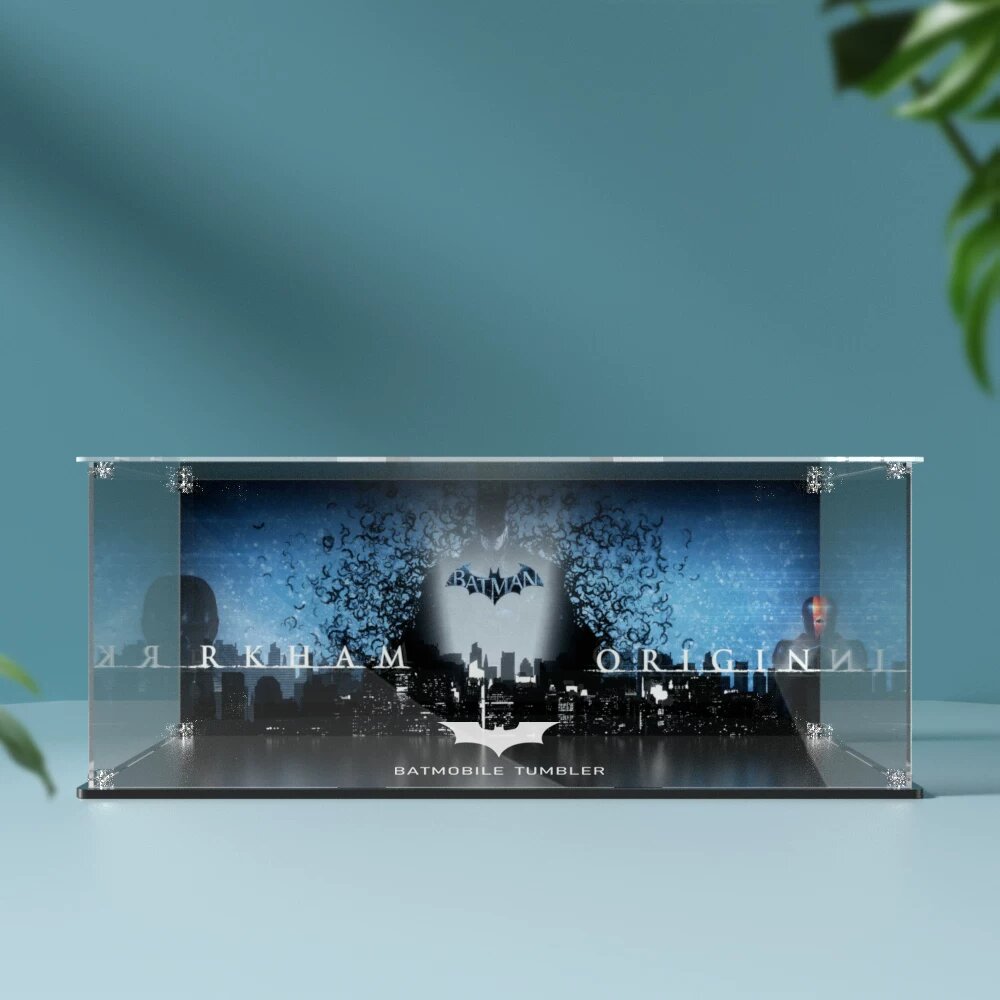 Коробка для хранения и демонстрации конструктора LEGO 76240 76239 «Бэтмобиль», защита от пыли, установка без клея,