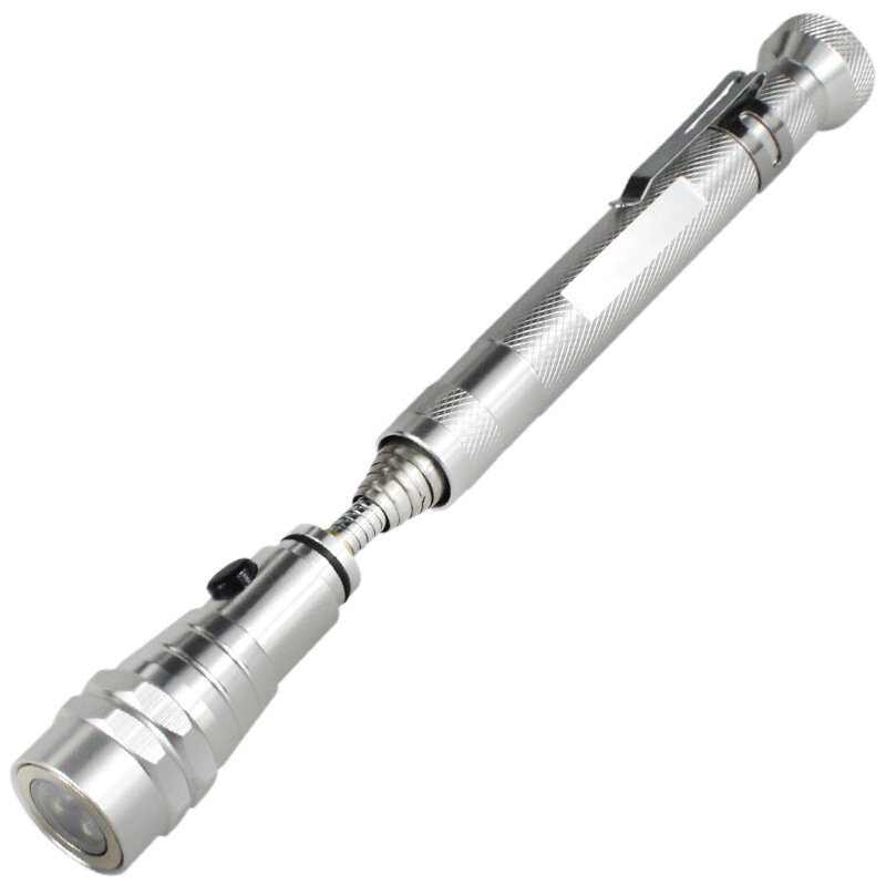 Телескопическая трубка, ремонтный фонарик, инструмент для ремонта автомобиля, осветительная антенна, большой хвостовой